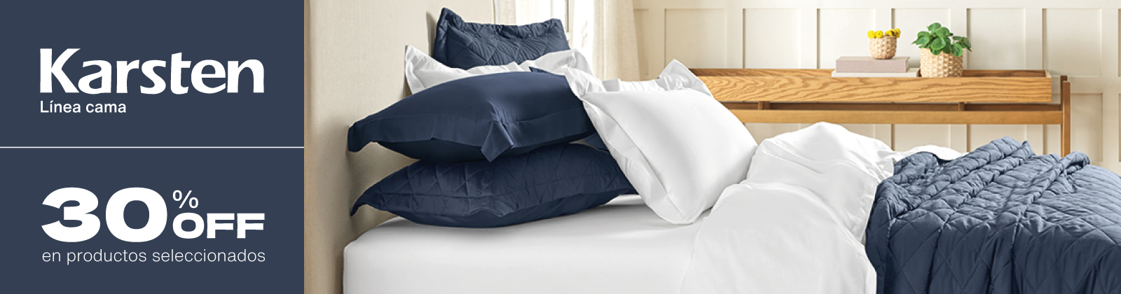 Karsten: cama y mesa de baño